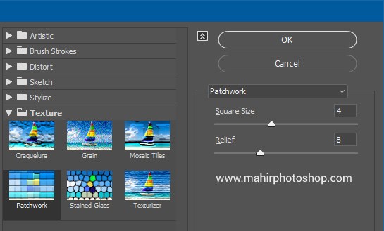 How to Create Patchwork Effect in Photoshop, for beginners | Xtorial