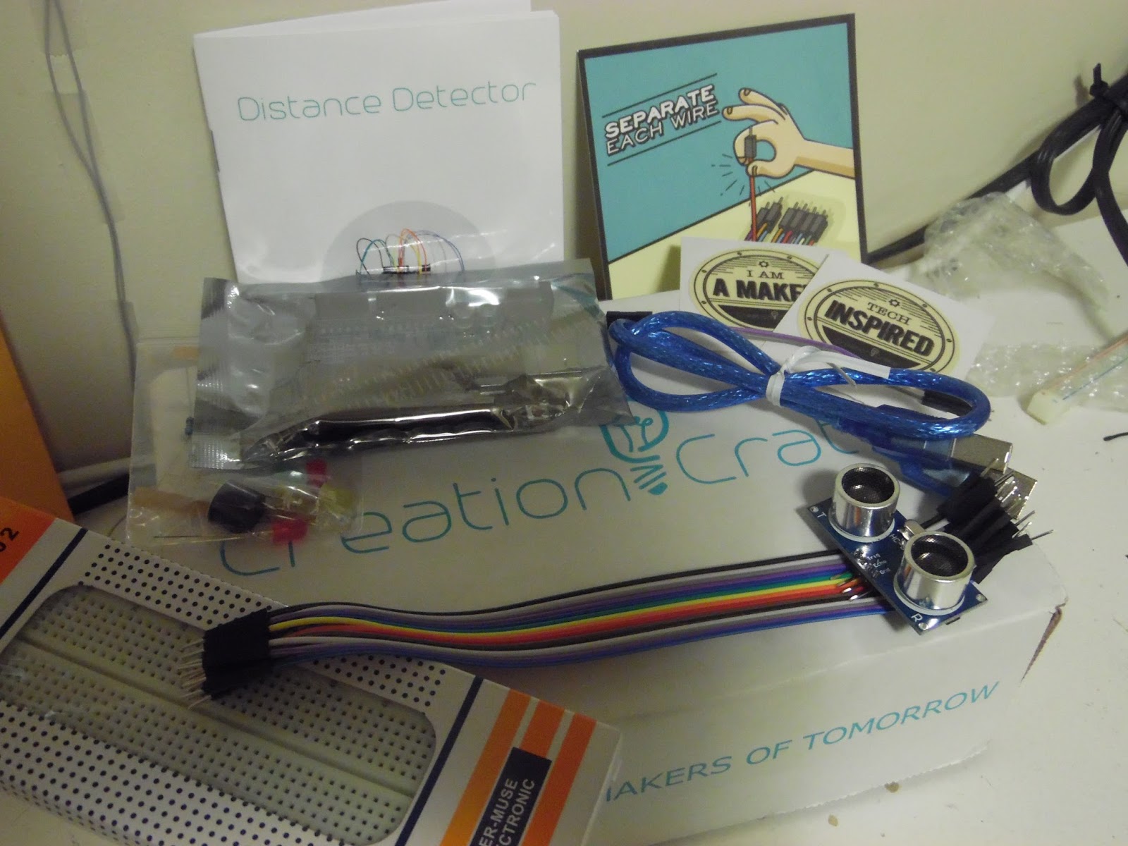 Watsa Mada: Creation Crate #3: Arduino Distance Sensor