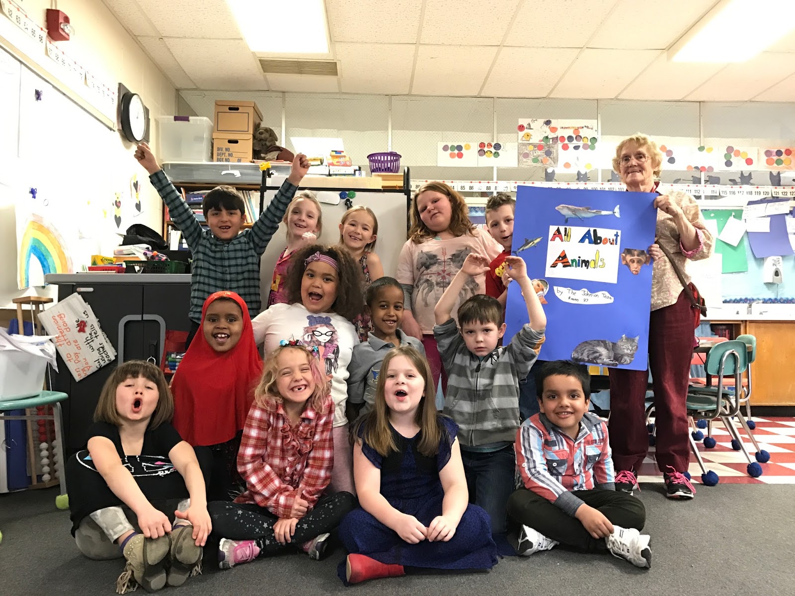 Miss Johnson's First Grade: Our book is finished!