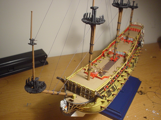 John's Plastic Ships: Standing Rigging