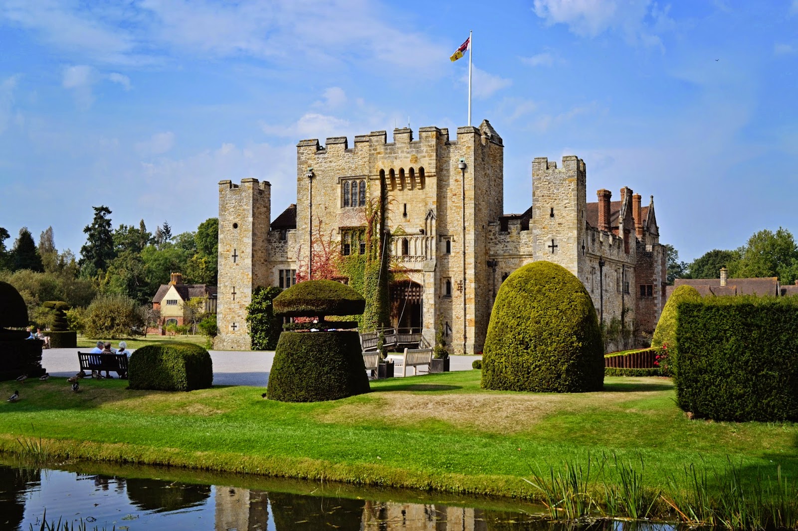 Sew Graceful: Visiting Hever Castle, Edenbridge, Kent...
