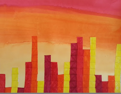 a faithful attempt: Pi (π) City Skyline