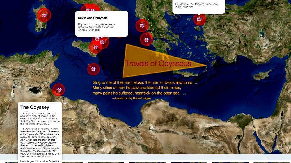 Geography of the Odyssey