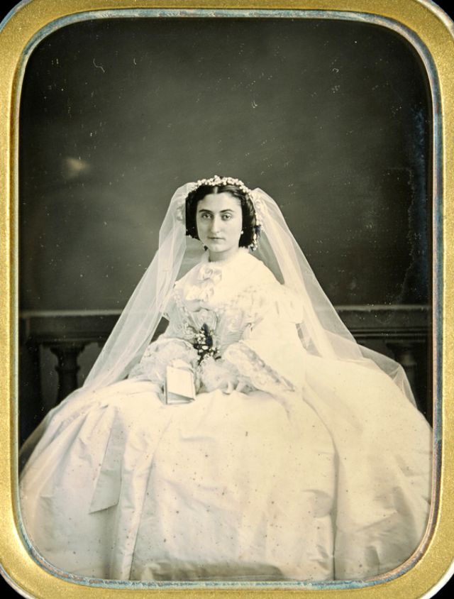 Wedding Photography in the Early Days: 20 Rare Tintypes of Brides From ...