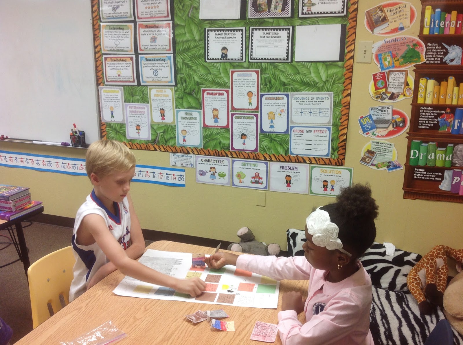 Swinging into our Third Grade Class!: Book Project