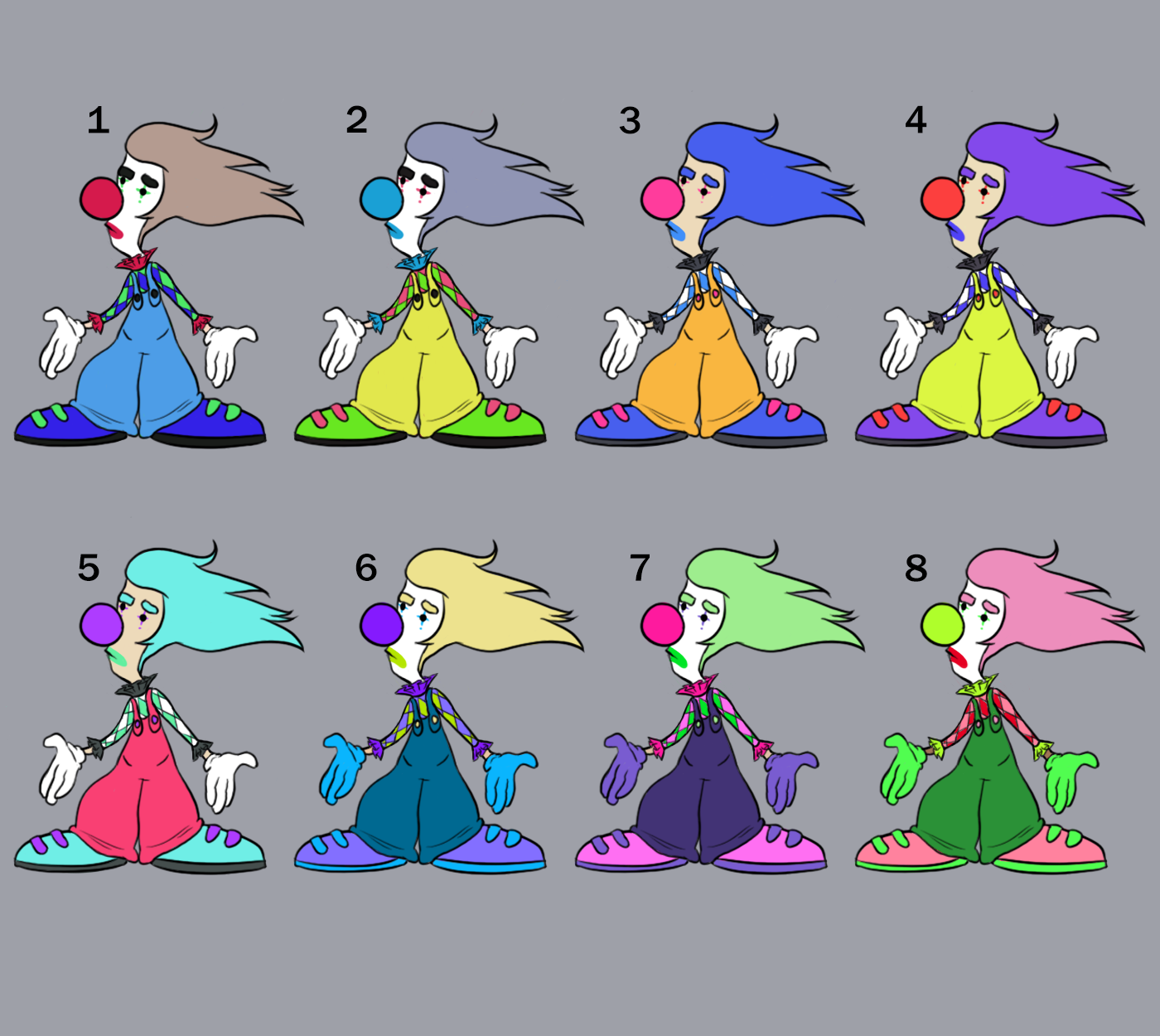 Steph's Indefinite Journey: Character Design Iterations: Narrowing It Down