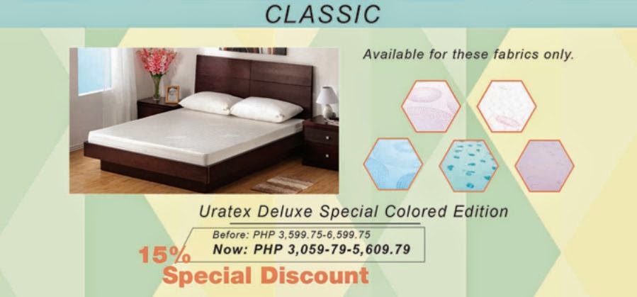 Manila Shopper: Uratex April 2014 Summer Promo