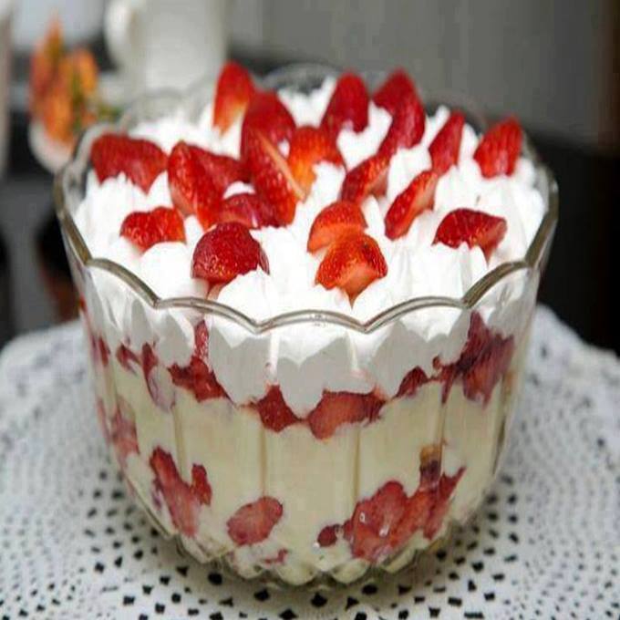 Receitas de Quase Tudo: Pavê de Morango