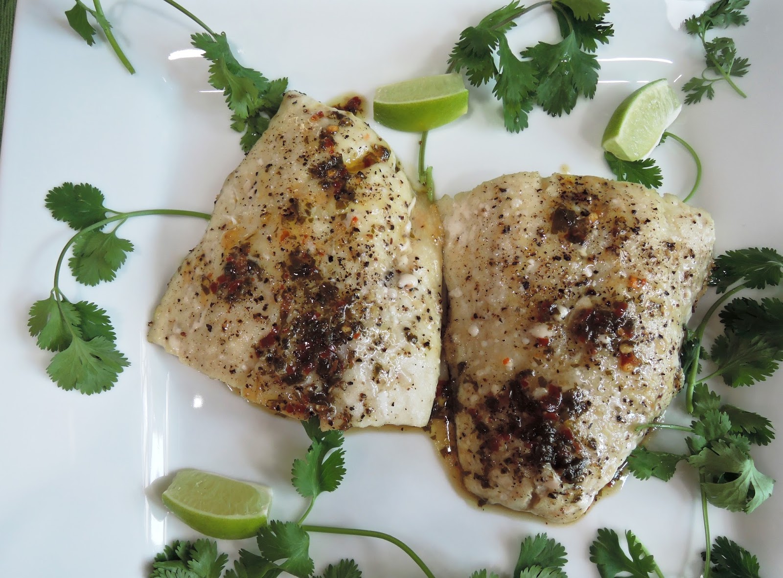 The Briny Lemon: Baked Red Snapper with Tequila-Lime Drizzle