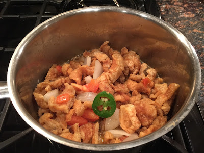 My Cocina, My Kitchen: Tacos de Chicharron Guisado (Stewed Pork Rinds ...