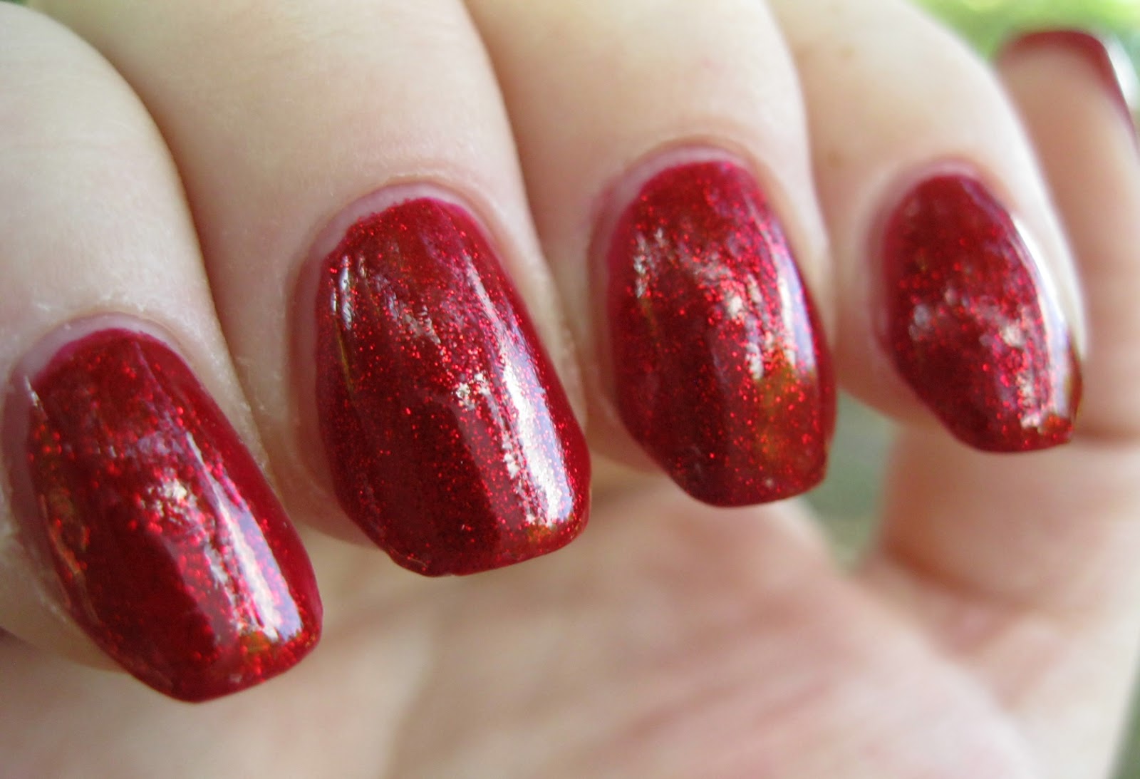Lacquer Slacker Liz: China Glaze Ruby Pumps