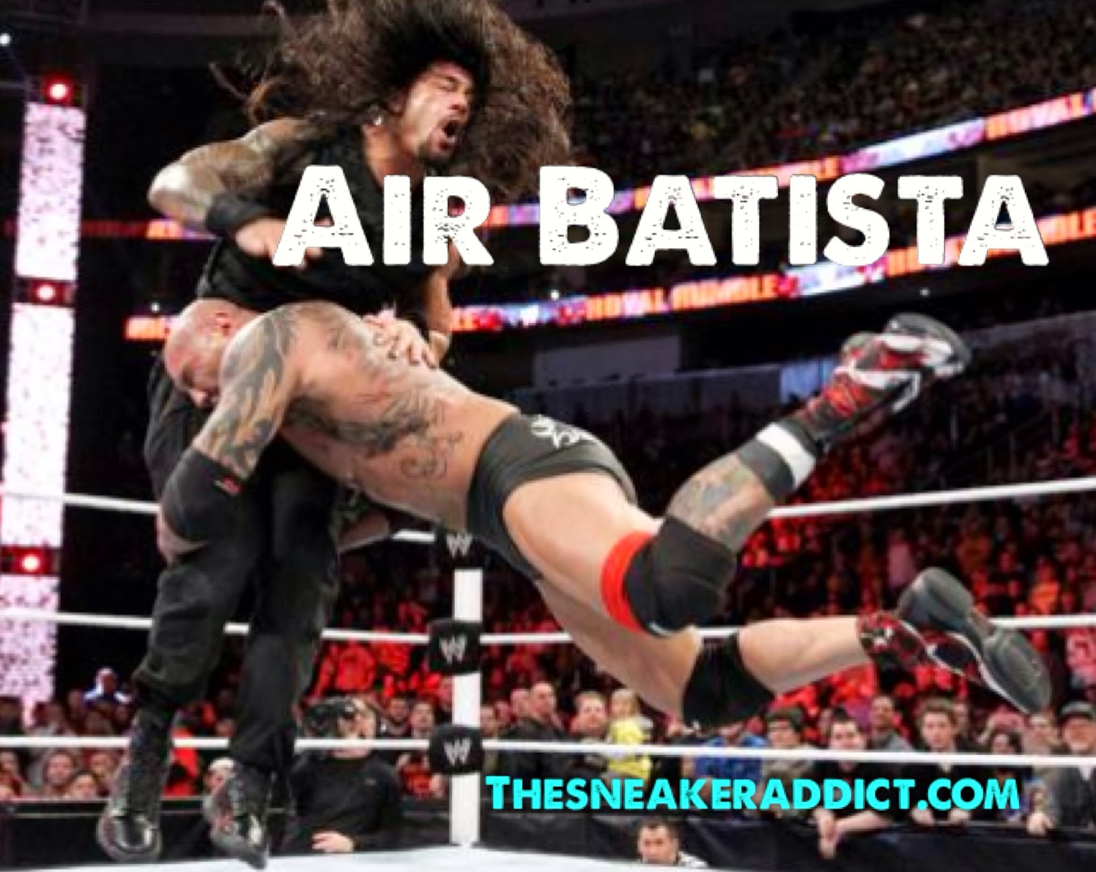 THE SNEAKER ADDICT: Batista Wins 2014 WWE Royal Rumble In Air Jordan ...