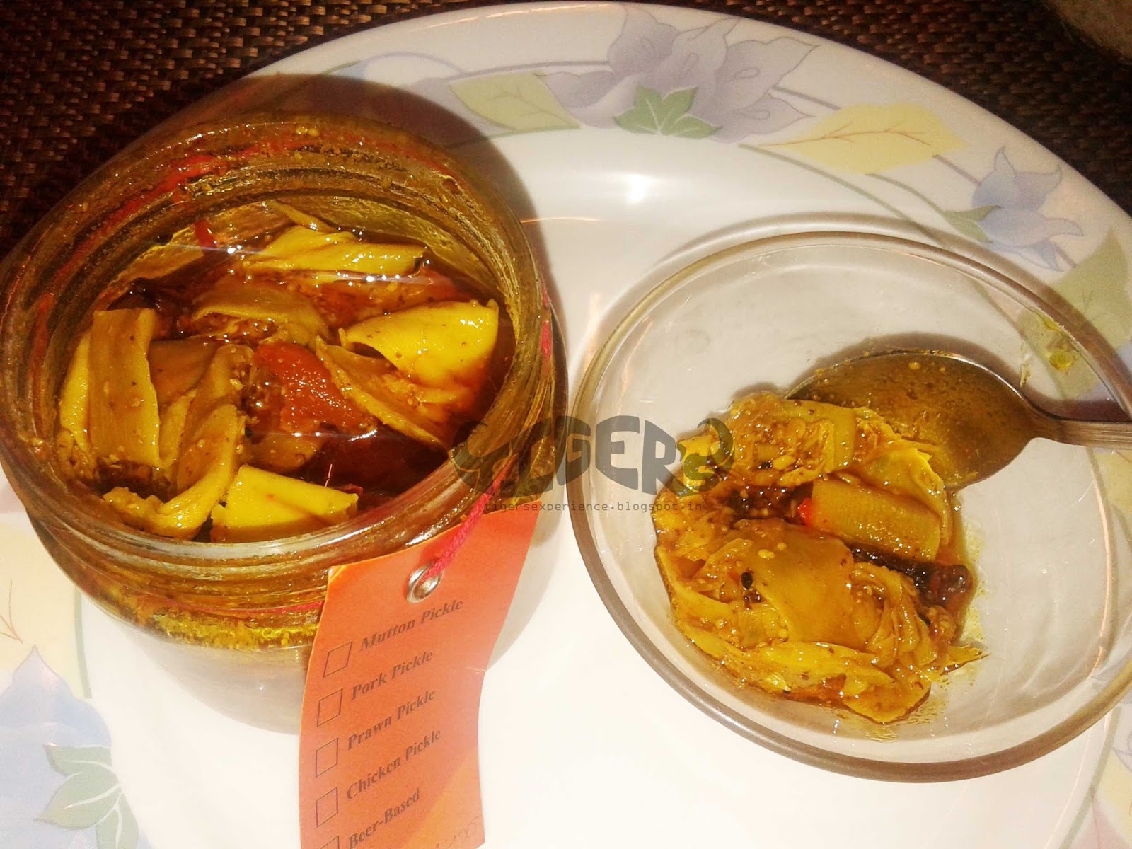 Tigers Experience: Tigers Experience - Pickles by Preeti Chadha (PC)