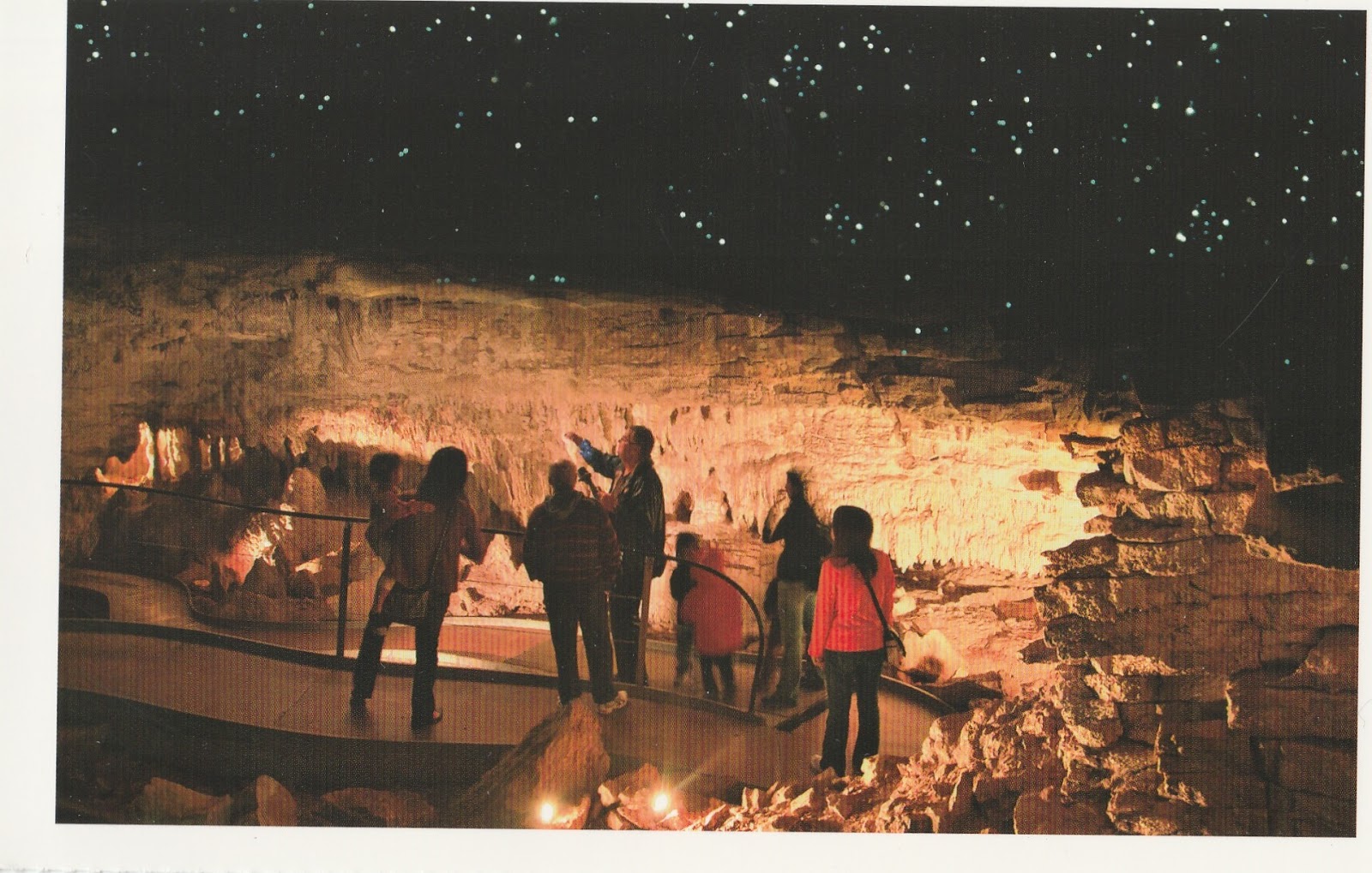 The World in my Mailbox (actually 2 Mailboxes): NZ-166130 Waitomo Glow ...