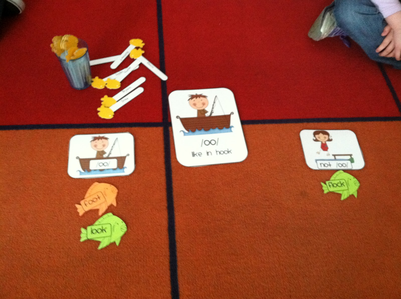 First Grade Fabulous Fish: ValenTIME and a Hook on a Brook