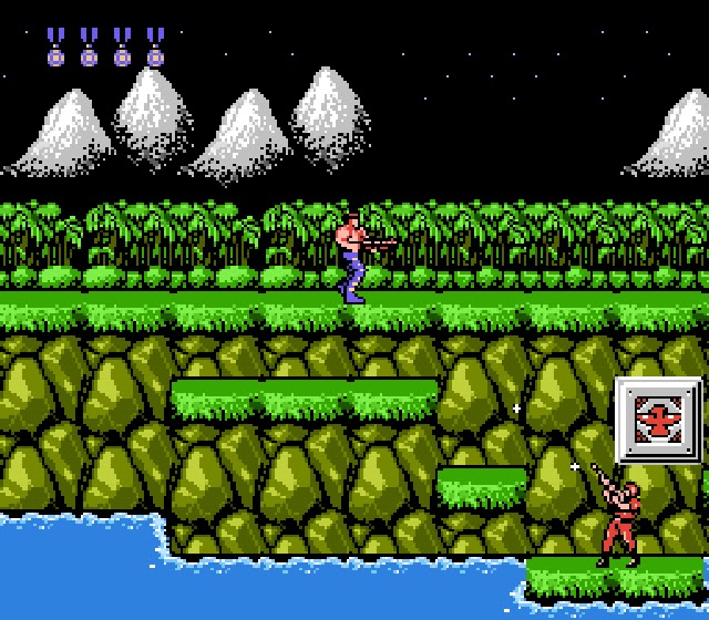 Zeta Flight: Contra (NES Game)