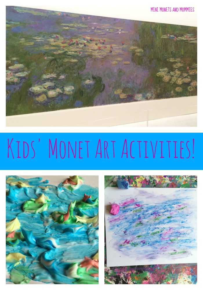 Mini Monets and Mommies: Art Viewing With Kids: Monet's Water Lilies