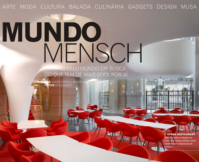 MUNDO MENSCH - O que tem de mais cool pelo mundo em outubro - Revista ...