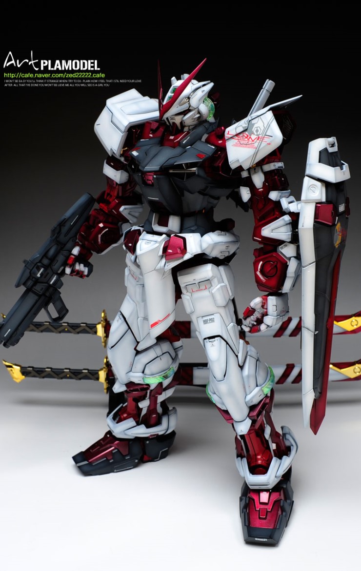 GUNDAM GUY: PG 1/60 Astray Red Frame - Painted Build
