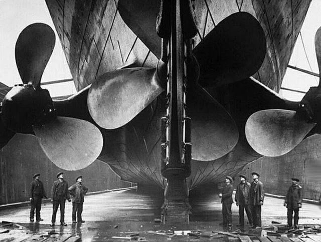 Rare Titanic Construction Photos ~ vintage everyday
