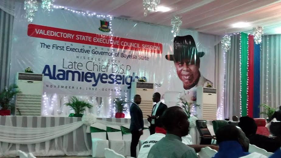 GEJ, Ben Murray-Bruce at the funeral ceremony of Alamiyeseigha (photos)