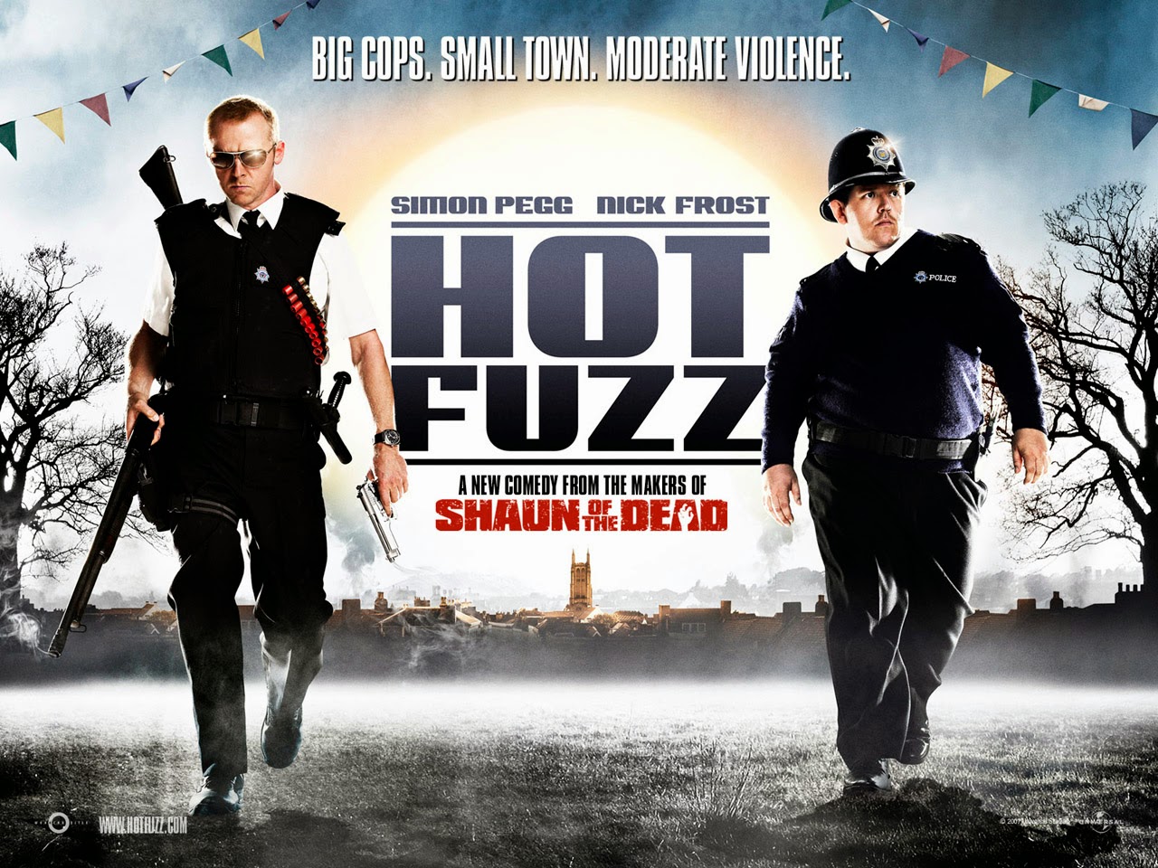 If Movies Were Only Like Great Art: Hot Fuzz (2007) It May Be THE ...