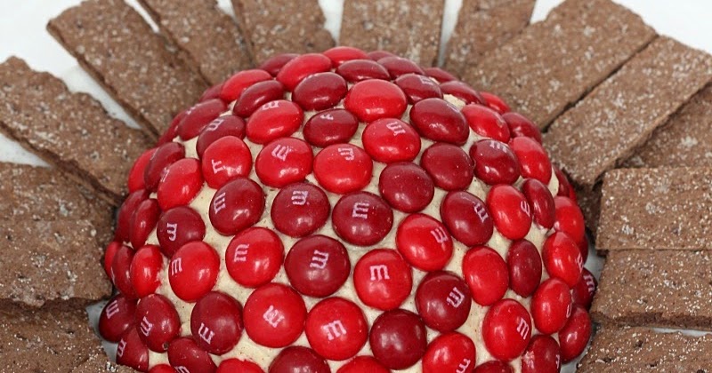 Tobins' Tastes: Candy Apple M&M Dessert Cheeseball {Captain America 2 ...