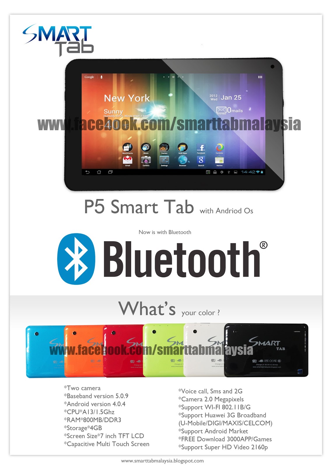 Smart Tab Malaysia: The New P5!