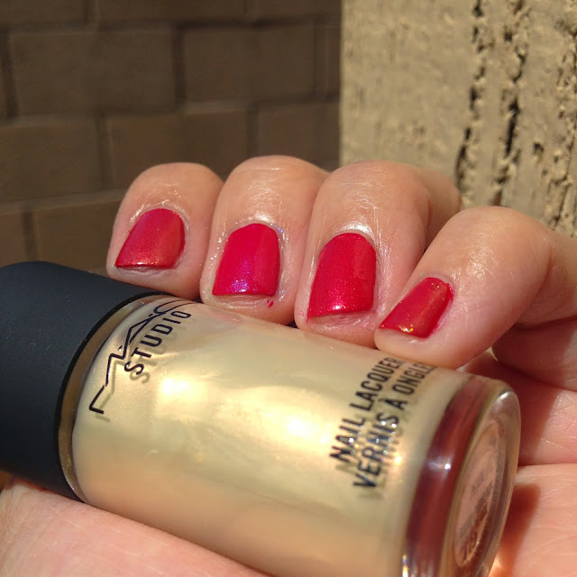 MAC Nail Transformations: Transforming Nail Lacquer Swatches, Review - The Shades Of U