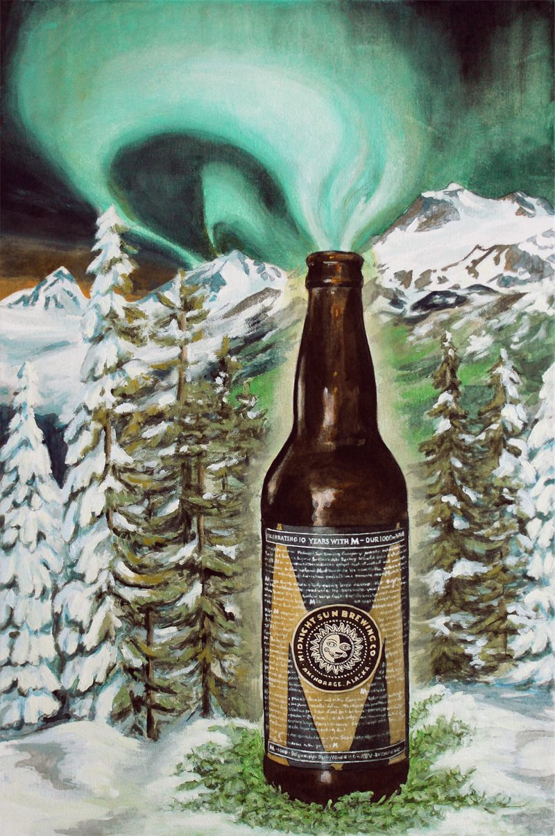 Beer Paintings - Paying tribute to fine beer with fine art.