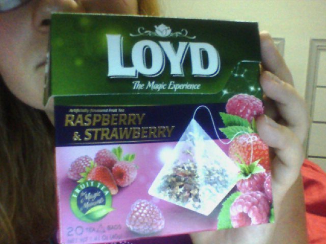 TastEA Time!: TasTEA Time! Loyd Raspberry and Strawberry herbal tea