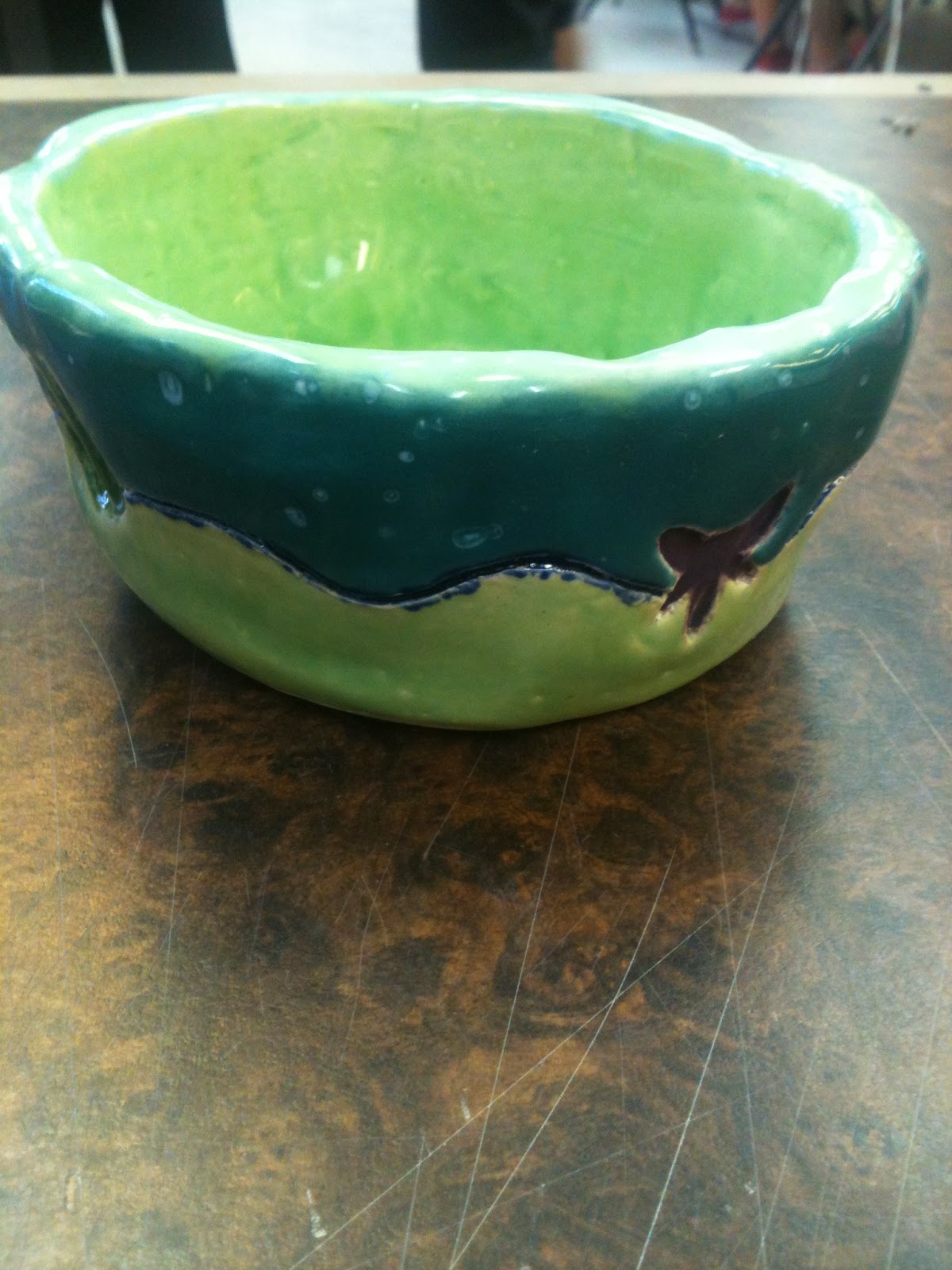 Mr. Young's Ceramics Class: Pinch Pots '13