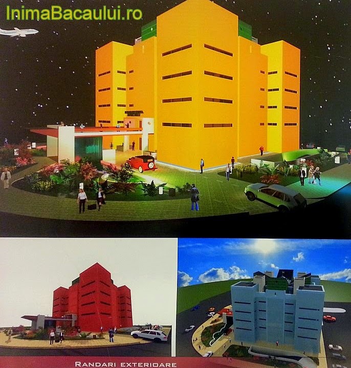 Inima Bacăului: Cum ar putea arata Primaria Bacau