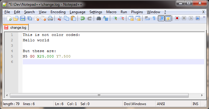 Notepad++ User Defined Language help | Overclock.net