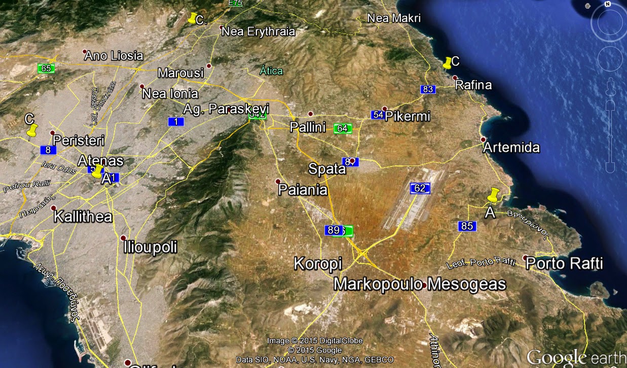 ArqueoLugares: BRAURÓN prox. Aeropuerto Atenas. Ática. Grecia