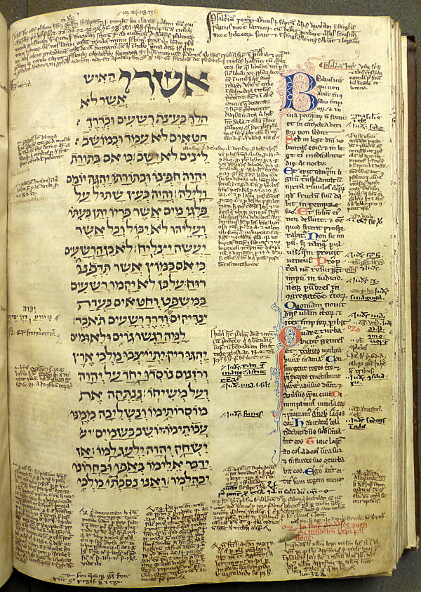 500 Years of Treasures from Oxford: The Psalms in Hebrew and Latin