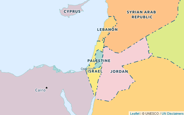 Interesting choice of detail on UNESCO's interactive maps ~ Elder Of ...