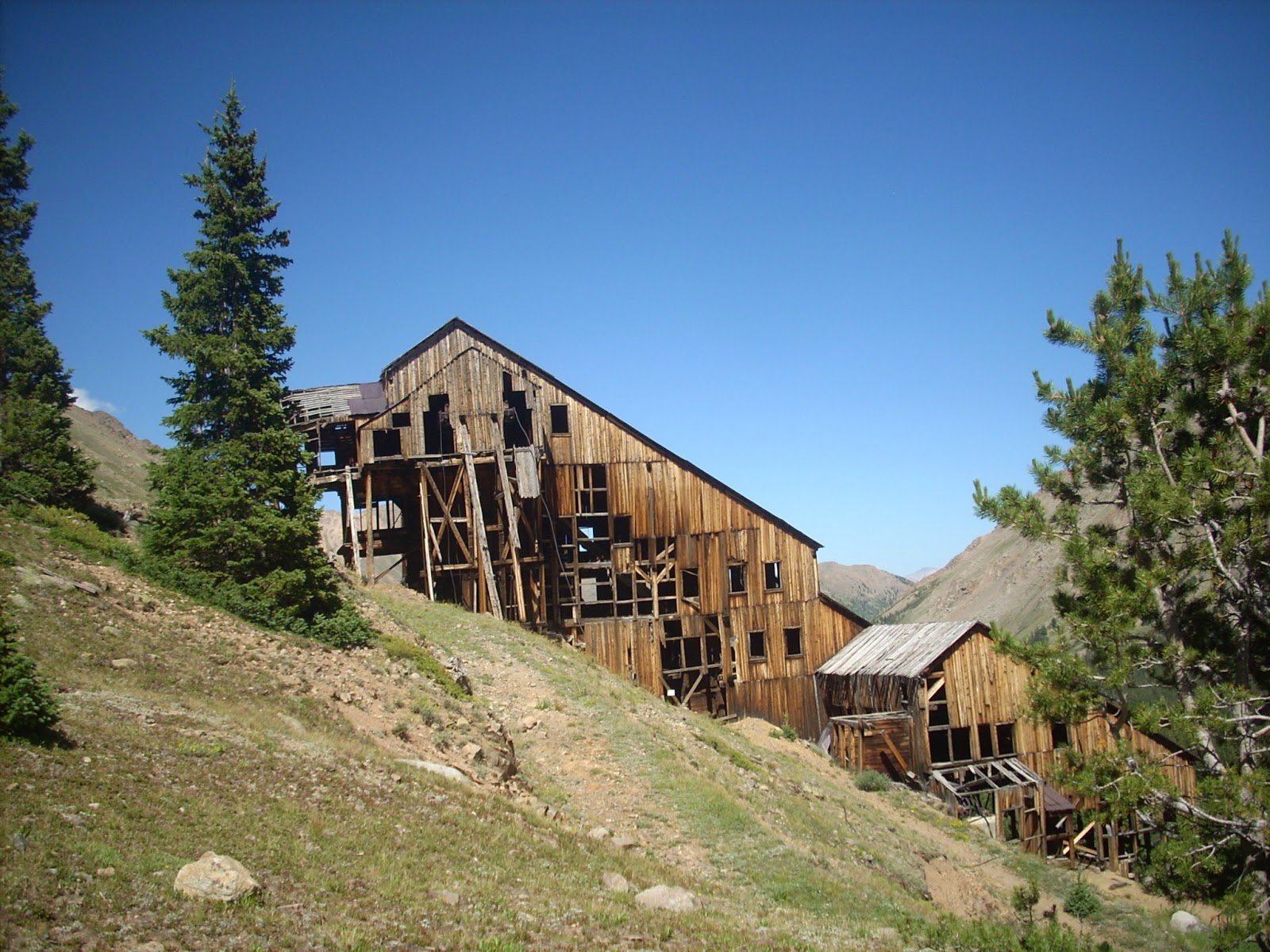 Explore Colorado: Half Moon Gulch ~ Mt Champion Mill - The ruins of a ...