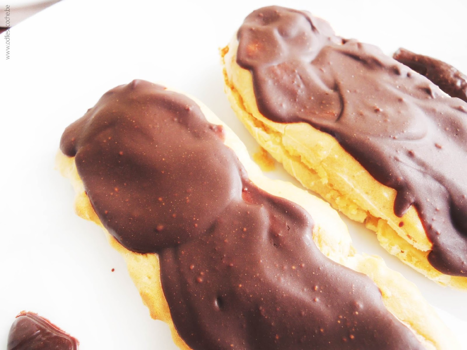 Odile Sacoche | Blog belge: Gourmandise ♥ Eclairs et choux au chocolat ...