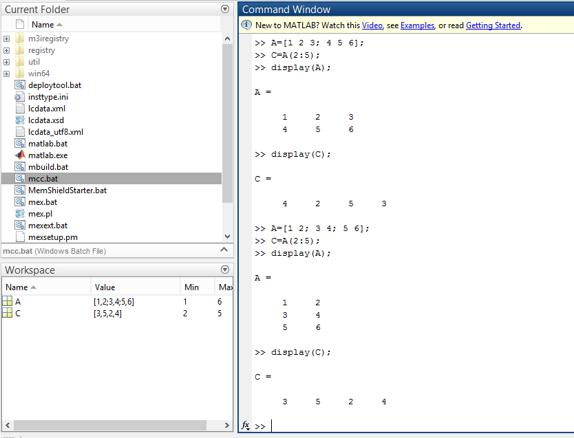 Matrix Manipulations | TheCheesyGeek