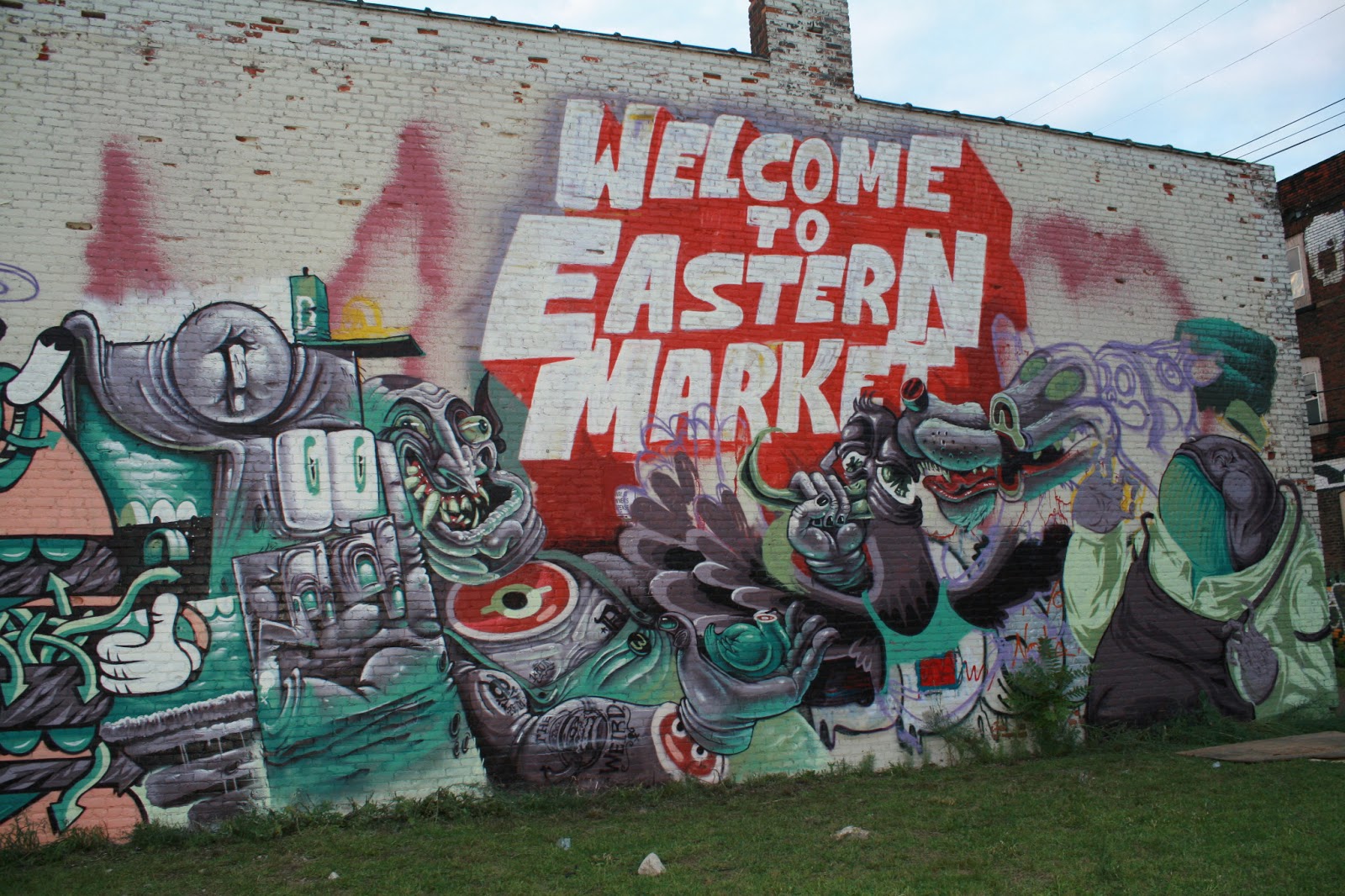 INSIDE THE ROCK POSTER FRAME BLOG: Nychos x The Weird Eastern Market ...