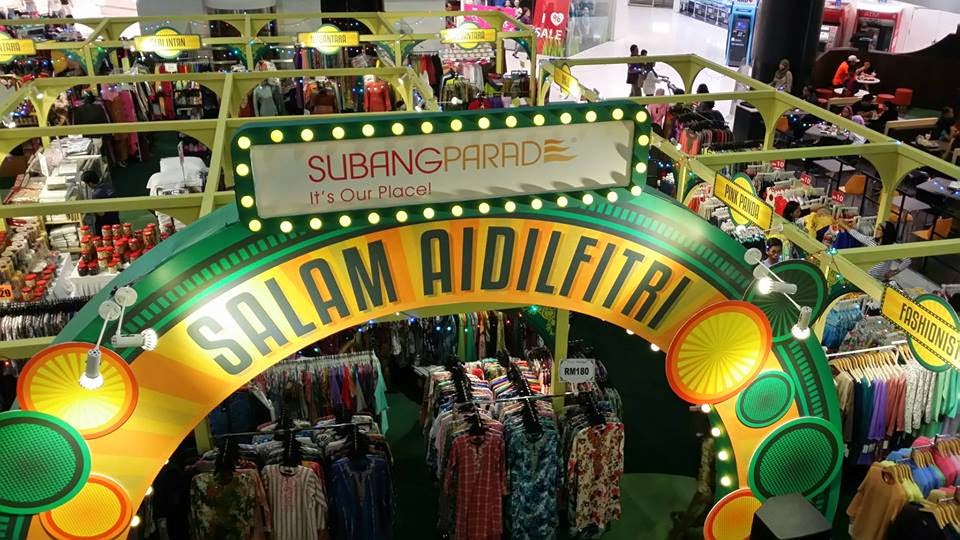 10 Deco Sempena Raya Aidilfitri 2014 di Shopping Mall Utama Malaysia..!!!