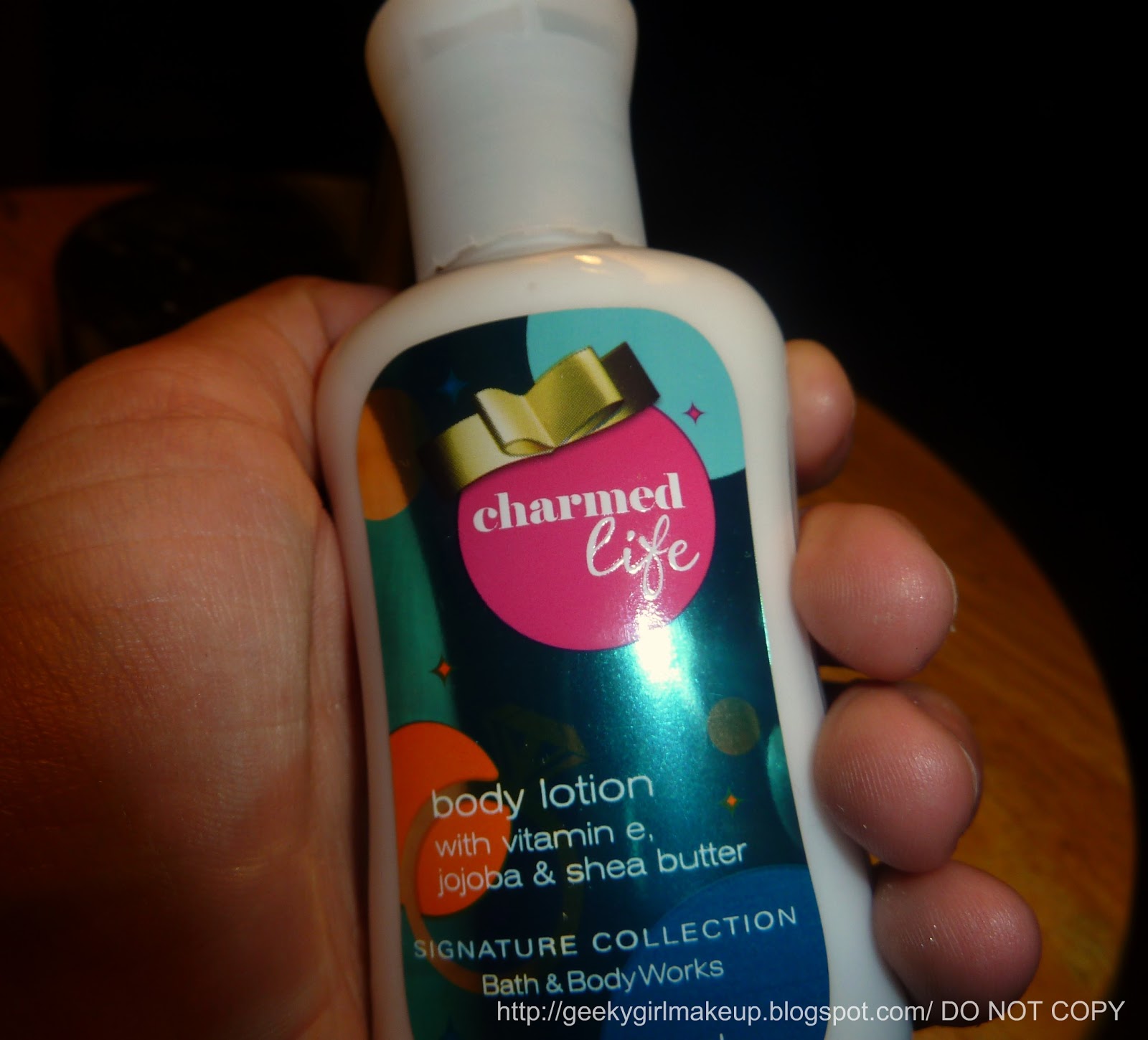 The Geeky Girl :): Bath & Body Works Charmed life Body lotion Review