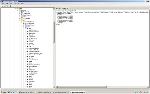 DEVENDRA's SharePoint: Contentype in Sharepoint 2010 using visual studio 2010 - First Part
