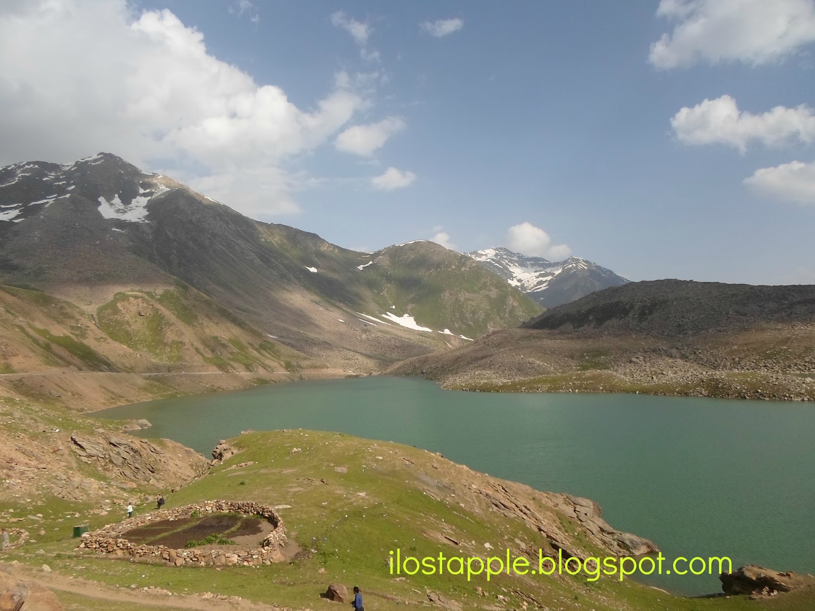 Ilostapple: Lulusar Lake, naran , babusar top, Pakistan