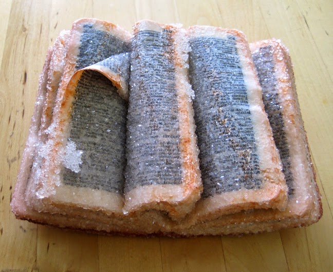 Stuff You Can't Have: Crystallization Experiments 1: Books and Paper ...