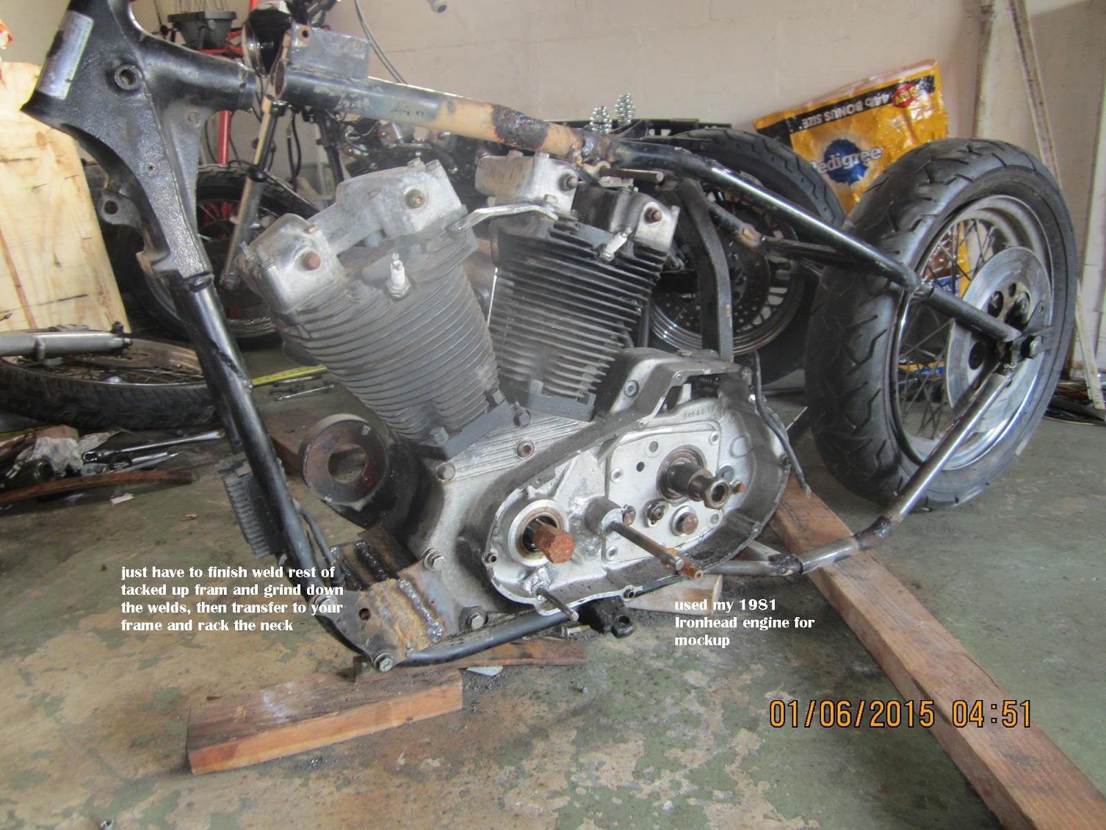 My 81' Ironhead Sportster Project