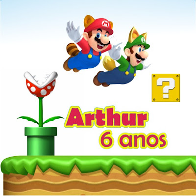 Danielle Jotha: Festa Super Mario Bros do Arthur