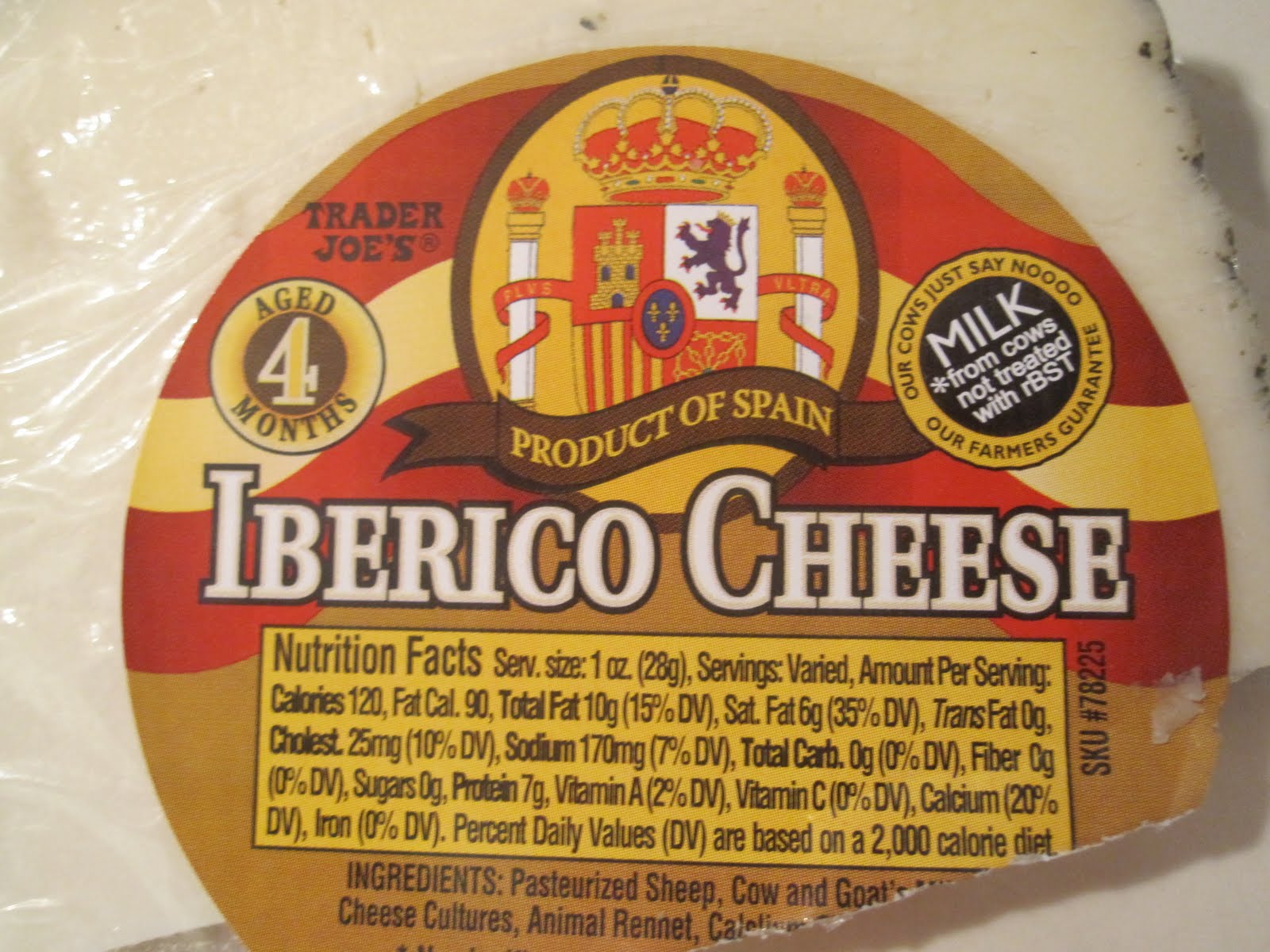 Cannundrums: Cheese: Iberico