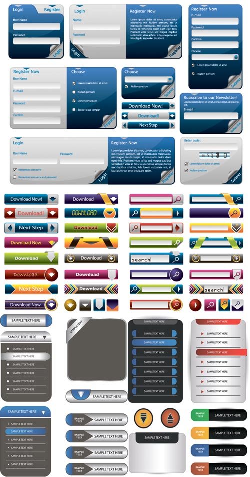 Website design elements | My wOrLD